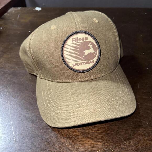 Filson | Accessories | Filson Sportsman Dry Tin Cloth Logger Cap Marsh ...